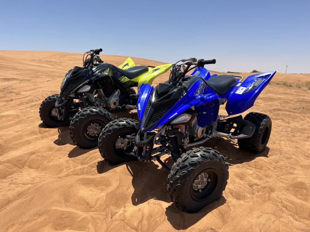 Yamaha Raptor 700cc - desert sensation